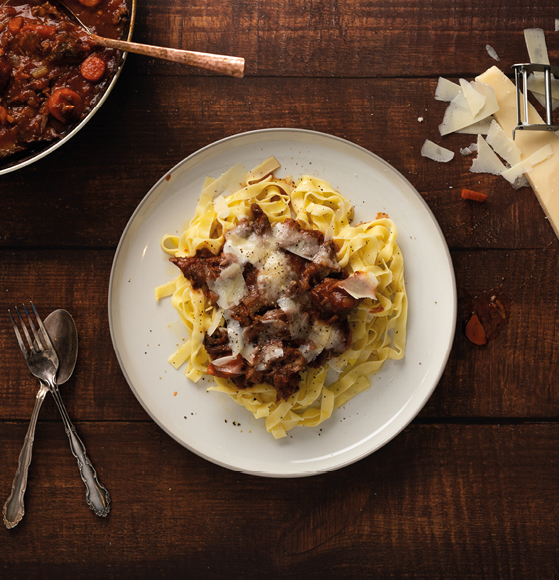 Leftover Lamb Ragu Tagliatelle | Aspire